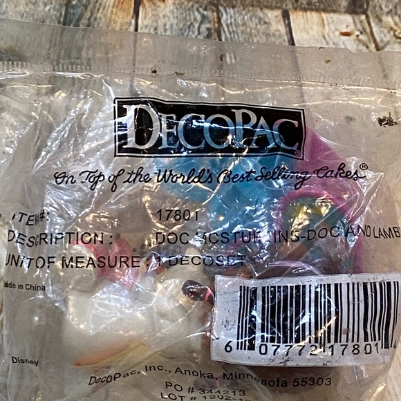 Party Supplies | Decopac Doc Mcstuffins Doc Lambie Cake Topper Brand New | Poshmark